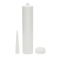 China Sturdy Plastic 310ml Silicone Sealant Cartridge For Multifunctional Use for sale