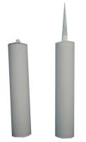 China Lightweight 310ml Plastic Silicone Sealant Cartridge OEM Easy To Use for sale