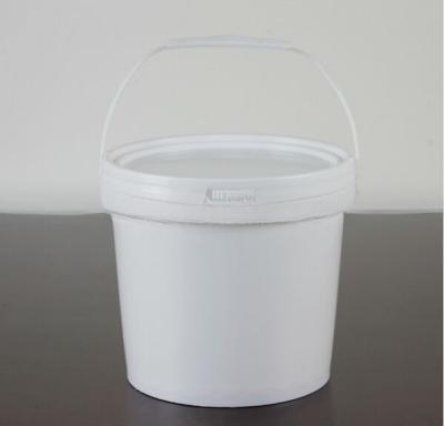 China 4L chemical use PP plastic pail with lid for paint packing for sale