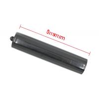 China 310ml Black Empty Plastic Caulk Tube Cartridge Tube with Nozzle and Plunger for sale