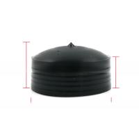 China 310ml Black Empty Plastic Caulk Tube Cartridge Tube with Nozzle and Plunger for sale