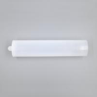 China 310ml Silicone Sealant HDPE Cartridge Empty Lucency Plastic Caulk Tube for sale