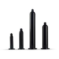 China American Amber Color Empty Plastic Syringe Barrel 55CC/30CC/10CC/5CC/3CC Color Glue Applicator Syringe for sale