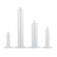 China American Amber Color Empty Plastic Syringe Barrel 55CC/30CC/10CC/5CC/3CC Color Glue Applicator Syringe for sale