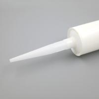 China 310ml High Density Polyethylene White Silicone Sealant Empty Cartridge Sealant Tube for sale