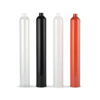 China 6oz/12oz/300ml Empty Silicone Sealant Cartridge Heat Conduction Red Color for sale