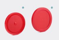 China 6oz/12oz/300ml Empty Silicone Sealant Cartridge Heat Conduction Red Color for sale
