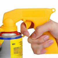 China OEM Aerosol Spray Can Gun Spraypaint Gun With Full Grip Trigger Locking Collar for sale