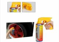 China Premium Yellow Plastic Aerosol Spray Gun Handle Wide Application for sale