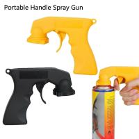 China Premium Yellow Plastic Aerosol Spray Gun Handle Wide Application for sale