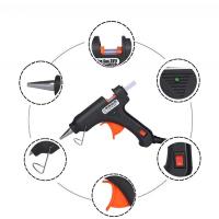 China 220V/50HZ 20W High Temp Heavy Duty Hot Melt Glue Gun Kit With 50pcs For DIY for sale