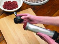 China 9inches Manual Beef Jerky Shooter With Stainless Steel Nozzles for sale
