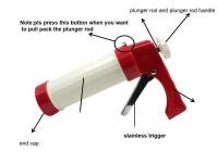China Size 0.95lbs Beef Jerky Cannon Kits With Trigger And Ratchet Bar for sale