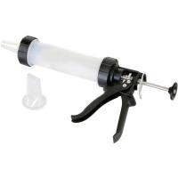 China Professional Meat Jerky Gun Kit 12inches With 3 Stainless Steel Nozzles for sale