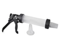 China Food Grade Aluminum Jerky Making Gun Cannon Barrel Easily Squeeze for sale