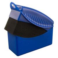 China Car Tires Waxed and Oiled Sponge Interior Corners Waxed Sponge Car Sponges Brush with Lids for sale