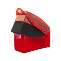 China Car Tires Waxed and Oiled Sponge Interior Corners Waxed Sponge Car Sponges Brush with Lids for sale