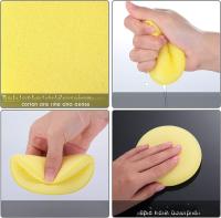 China OEM 30 Pieces Microfiber Applicator And Cleaning Pads Soft 4.7inch for sale
