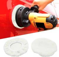 China Customized White Car Polisher Bonnet Polishing Bonnet For Car Bodies for sale