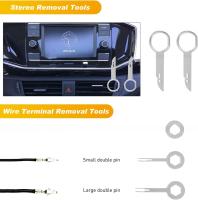 China 19Pcs Trim Removal Tool Set Panel Fastener Clips Removal Automotive Plastic Upholstery Pliers Removal Install Pry Car Tool for sale