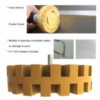 China 4 Inch Double Sided Adhesive Graphics Removal Tool Rubber Eraser Wheel for Drill for sale