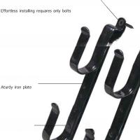 China Black Metal Gun Hook holder Bow & Tool Rack for Autos & Trucks Adjustable 9