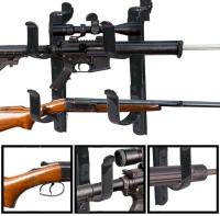 China Black Metal Gun Hook holder Bow & Tool Rack for Autos & Trucks Adjustable 9
