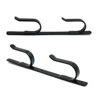 China 2pcs Hunting Truck Gun Rack Tool Bow Rack Gun Wall Mount Storage Rack J-Hook gun Hangers Set for sale