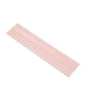 China 4pcs Plastic Adjustable DIY Storage Organizer Drawer Dividers for Socks/ Underwear/ Makeup/ Kitchen/ Dresser for sale