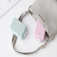 China Portable Medicine Vitamin Holder Container Pill Case Cute Small Pill Organizer with 8 Compartments for sale