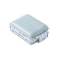 China Portable Medicine Vitamin Holder Container Pill Case Cute Small Pill Organizer with 8 Compartments for sale