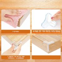 China Big Size Baby Proofing Safety Table Corner Guards Clear Corner Bumper Guards for sale