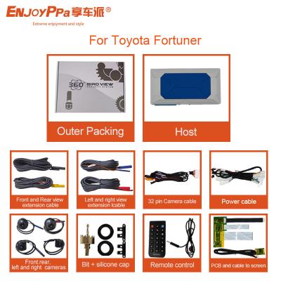 China Touchscreen 360 Car Security Camera System For Toyota Fortuner  Easy To Install for sale