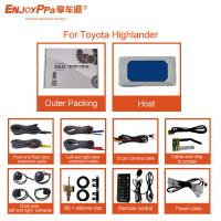 China LCD Screen 360 Car Camera System For Toyota Highlander Waterproofing Bird View Cameras for sale