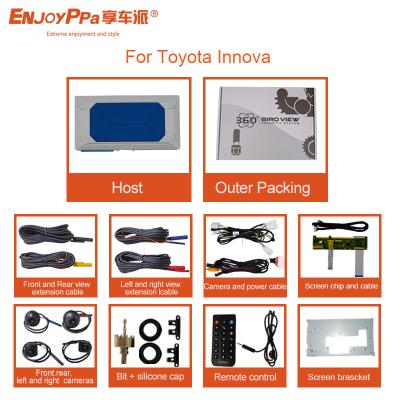 China High Resolution 360 Auto Camera System For Toyota Innova Parking Assistance for sale