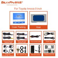 China Bird View 360 Car Camera System For Toyota Innova 9inch Parking Assistance 4 Cameras for sale