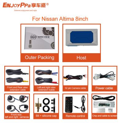 China Capture Every Moment on the Road 360 Car Camera For Nissan Altima with 1080P Night Vision and Plug And Play Installation for sale