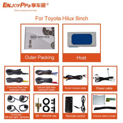 China Night Vision and Parking Assistance 360 Car Camera System for Toyota Hilux Top-Notch Surveillance for sale