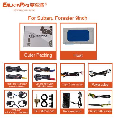 China Waterproof Night Vision 360 Degree Car Camera System for Subaru Forest for sale