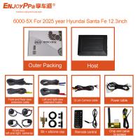 China 1080P Resolution 360 Car Camera System Loop Video Recording For Hyundai Santafe 12.3inch for sale
