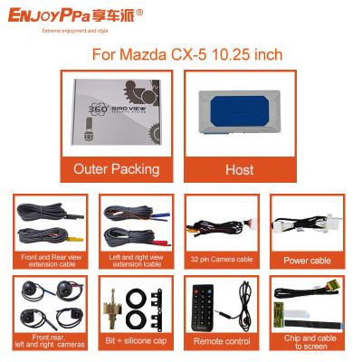 China Better Driving Experience With Waterproof Wide-Angle 360 Car Camera for Mazda CX-5 for sale