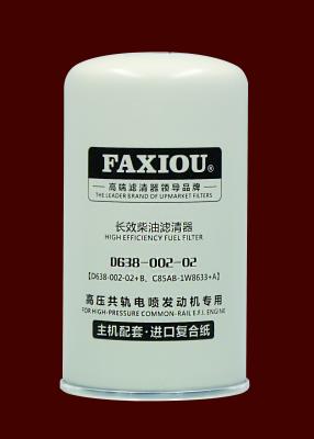 China Diesel Engine Oil Filter D638-002-02 14inch for sale