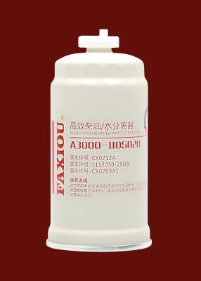 China Semi Truck Fuel Filter A3000-1105020 M14x1.5 for sale