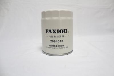 China High Efficiency Fuel Filter 2994048,108mm*165mm,M16*1.5 for sale