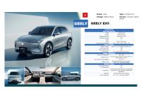 China GEELY EX5 for sale