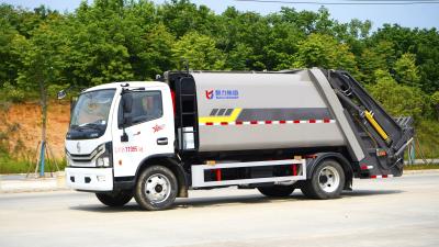 China Dongfeng Duolika D7 Garbage Compactor Truck with Yuchai 121kW Engine for sale