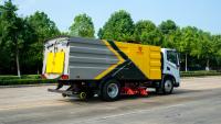 China Dongfeng T3 Road Sweeper Truck with Yuchai 121kW Diesel Engine for sale
