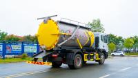 China Dongfeng D9 13m3 Sewage Suction Truck with Yuchai 147kW Engine for sale