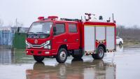 China Dongfeng Xiaoduolika 2500L Emergency Fire Truck with 97kW Diesel Engine for sale