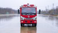 China Dongfeng Xiaoduolika 2500L Emergency Fire Truck with 97kW Diesel Engine for sale